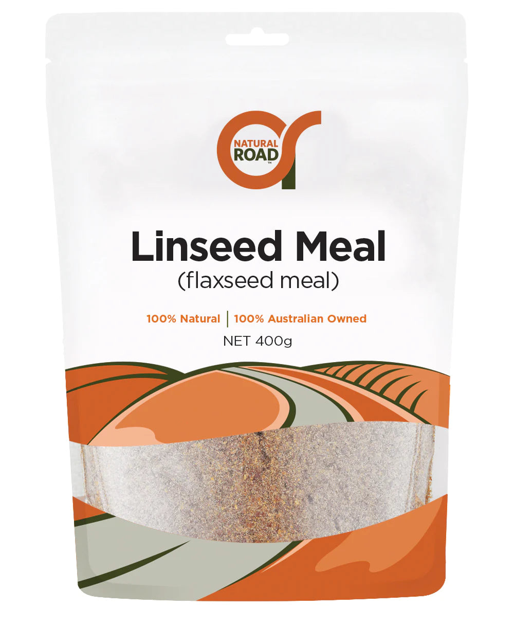 NATURAL ROAD LINSEED MEAL 400g — The Gluten Free Hub