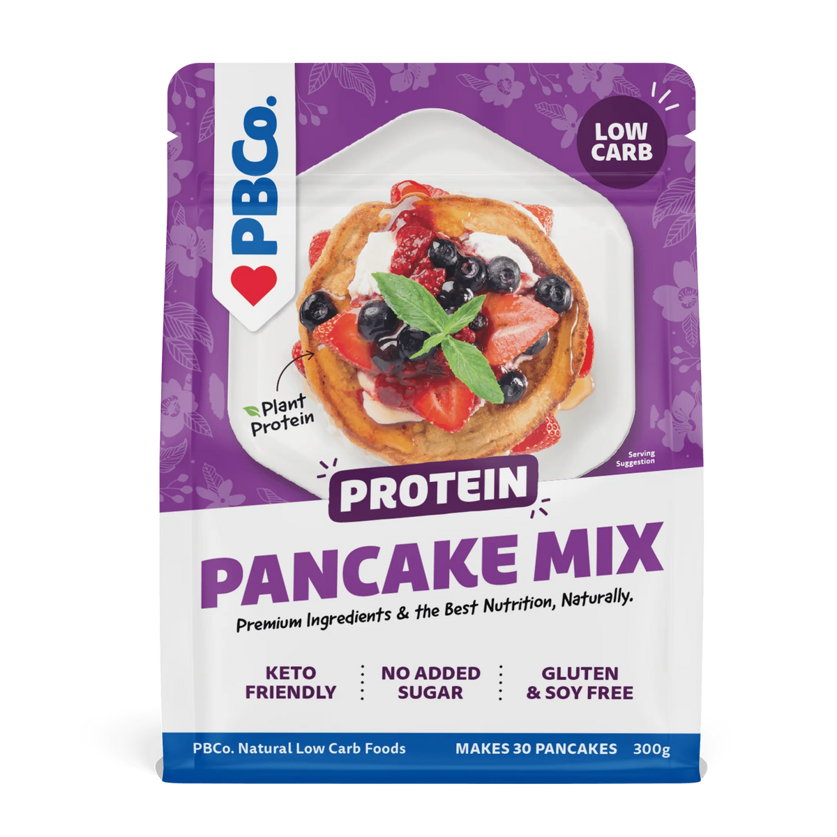 PROTEIN BREAD CO PROTEIN PANCAKE MIX 300G — The Gluten Free Hub