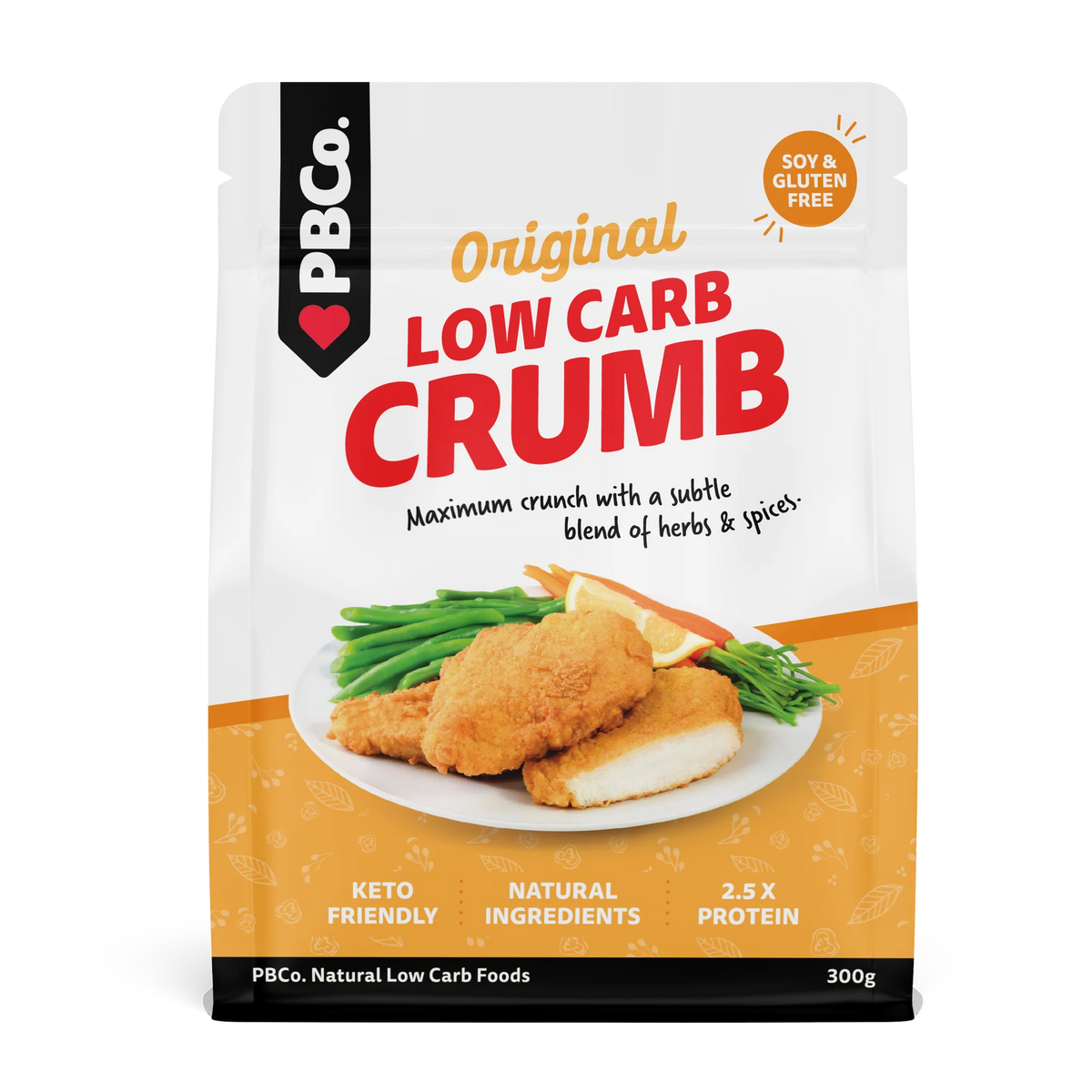 PROTEIN BREAD CO LOW CARB CRUMB 300g — The Gluten Free Hub