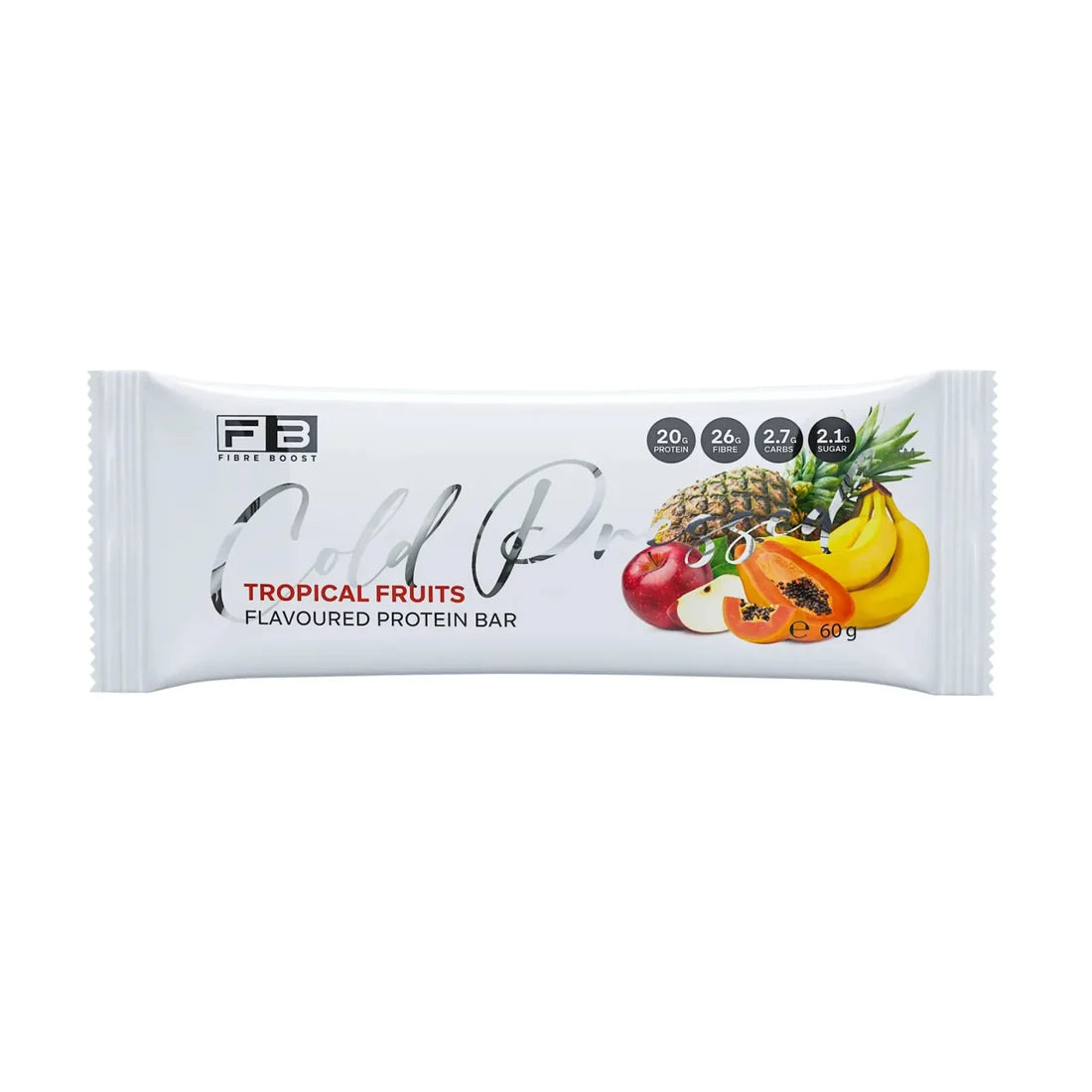 Cold Pressed Protein Bar Tropical Fruits 60g — The Gluten Free Hub